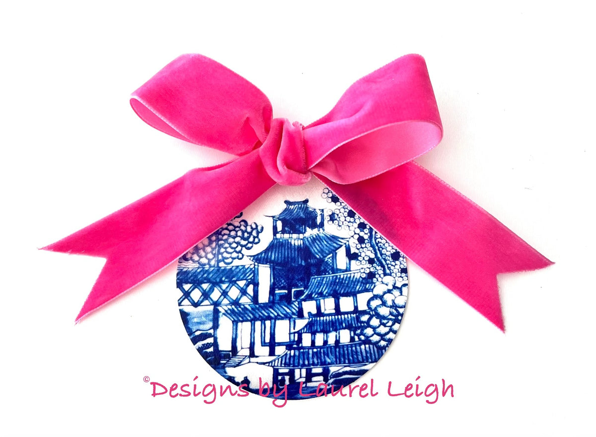 Hot Pink Velvet Ribbon Bow UPGRADE | Designs by Laurel Leigh